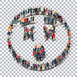 People emoticon smiley icon Royalty Free Vector Image