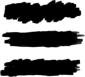 Black background for text paint ink brush stroke Vector Image