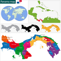 Central asia map Royalty Free Vector Image - VectorStock