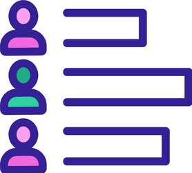 Employee performance evaluation human resource Vector Image