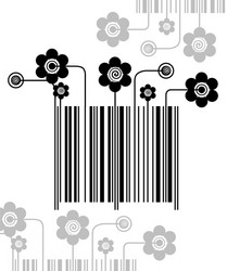 Flower Barcode Vector Images (over 370)