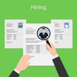 Green graphic id card design template Royalty Free Vector