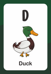 Duck Flashcard Vector Images (over 110)