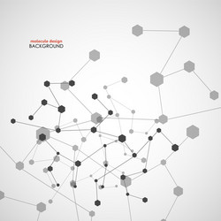 Connection abstract figure Royalty Free Vector Image