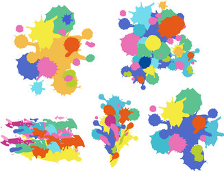 Colour Splash Patterns Vector Images (over 12,000)