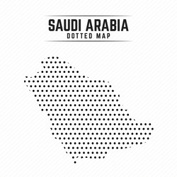 Saudi arabia simple map with map icons Royalty Free Vector