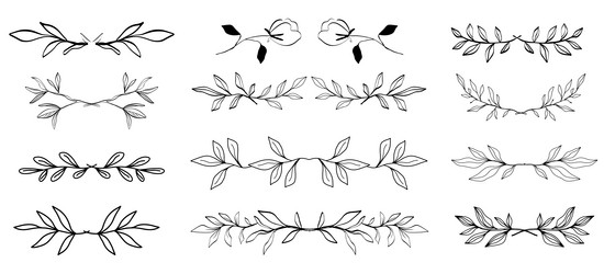 Flower Underline Vector Images (over 850)