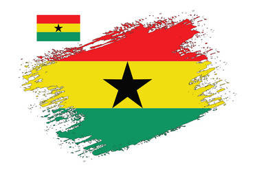 Painted Ghana Colors Vector Images (58)