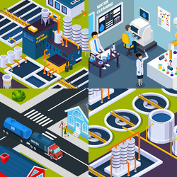 Computer Lab Isometric Laboratory Vector Images (over 450)
