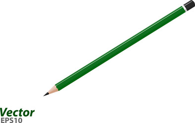 Wooden graphite pencil Royalty Free Vector Image