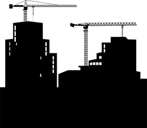 Black silhouettes Royalty Free Vector Image - VectorStock