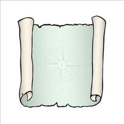 Chart Scroll Map Compass Vector Images (27)