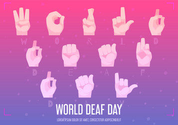 Deaf Poster Vector Images (over 300)