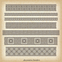 Maze border Royalty Free Vector Image - VectorStock
