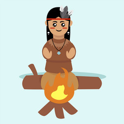 Native American Man Clip Art Vector Images (over 120)