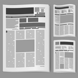 Newspaper Blank Background Vector Images (over 7,100)