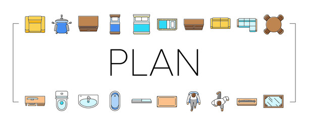 Architectural Plan Toilet Vector Images (over 950)