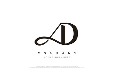 Ad Monogram Vector Images (over 2,700)