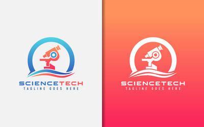 Royal lab logo design abstract minimalist Vector Image