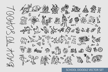School Doodles Black and White Cliparts Vector Images (over 430)