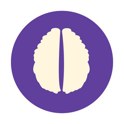 Realistic brain Royalty Free Vector Image - VectorStock