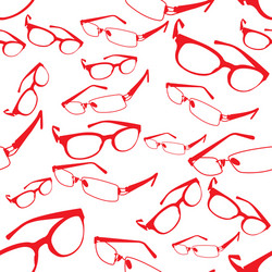 Colorful sunglasses and glasses seamless pattern Vector Image