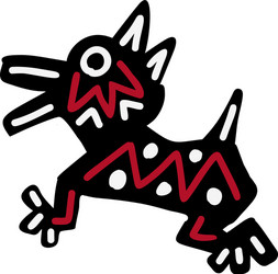 Aztec Tattoo Dog Vector Images (over 130)