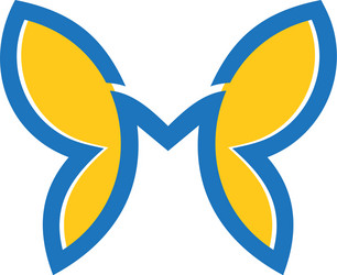 Butterfly Letter M Vector Images (82)