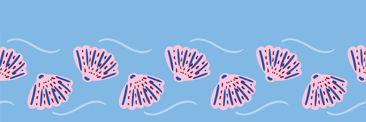 Wavy Shells Sea Vector Images (over 140)