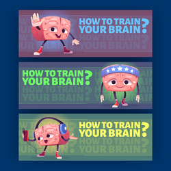 How to increase brain power infographic Royalty Free Vector