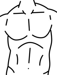 Human Torso Outline Vector Images (over 590)