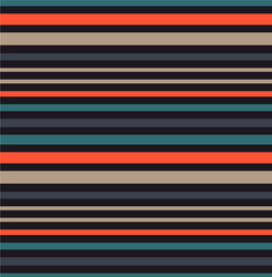 Horizontal changing lines seamless pattern Vector Image