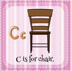Chair Flashcard Vector Images (44)