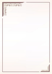 Paper design vintage style page border Royalty Free Vector