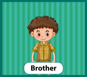 Brother Flashcard Vector Images (17)