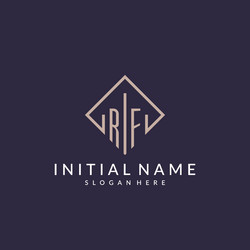 Rf Monogram Vector Images (over 1,900)