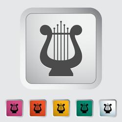 Lyra icon Royalty Free Vector Image - VectorStock