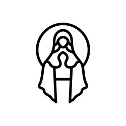 Virgin Mary Logo Vector Images (over 220)