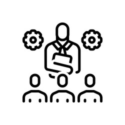 Supervisor Royalty Free Vector Image - VectorStock