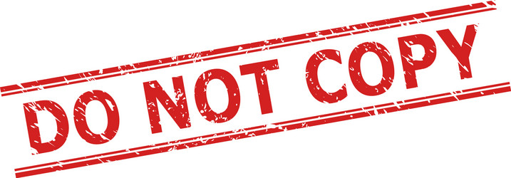 Do not Copy Vector Images (over 170)