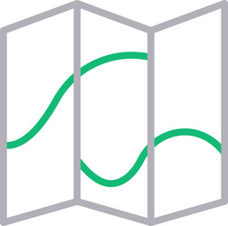 Brochures Trifold Map Vector Images (89)