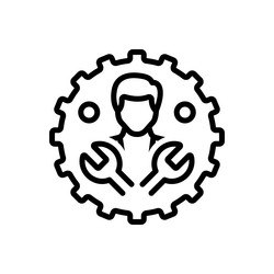 Mechanics Royalty Free Vector Image - VectorStock