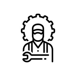 Technician (48459404) – Royalty-Free Vector | VectorStock