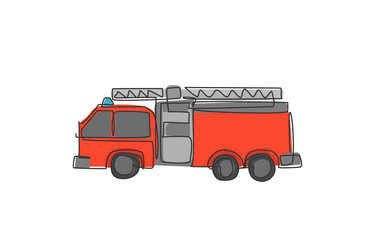 Fire Truck Line Drawing Vector Images (over 450)