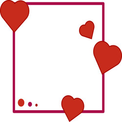 Graphic element frame logo Royalty Free Vector Image