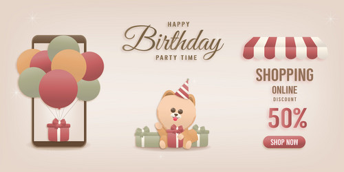 Birthday Promotion Vector Images (over 33,000)