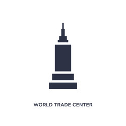 Manhattan icon on white background simple element Vector Image