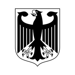Coat of arms emmerich in north Royalty Free Vector Image
