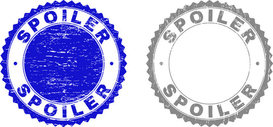 White Spoilers Stamp Vector Images (over 200)