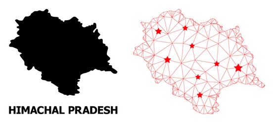 Himachal Pradesh Map Vector Images (over 260)